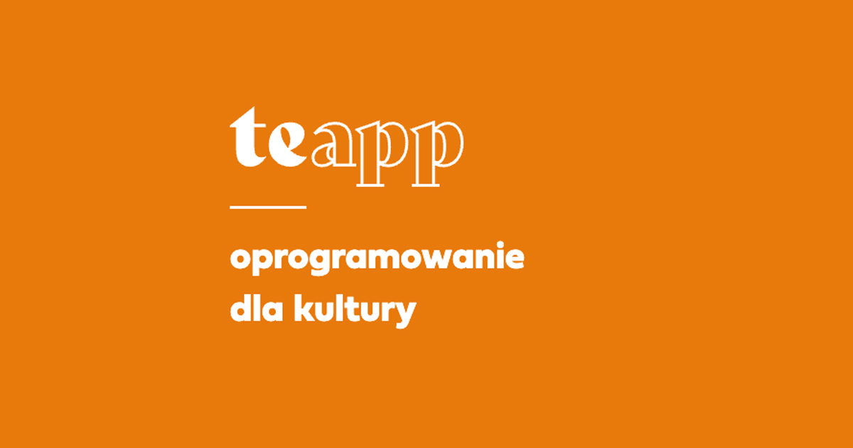 Teapp - oprogramowanie dla kultury